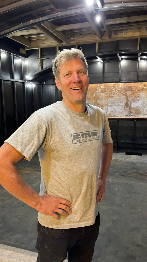 Kids Furze FMC Logo T-shirt - Grey – Colin Furze Shop